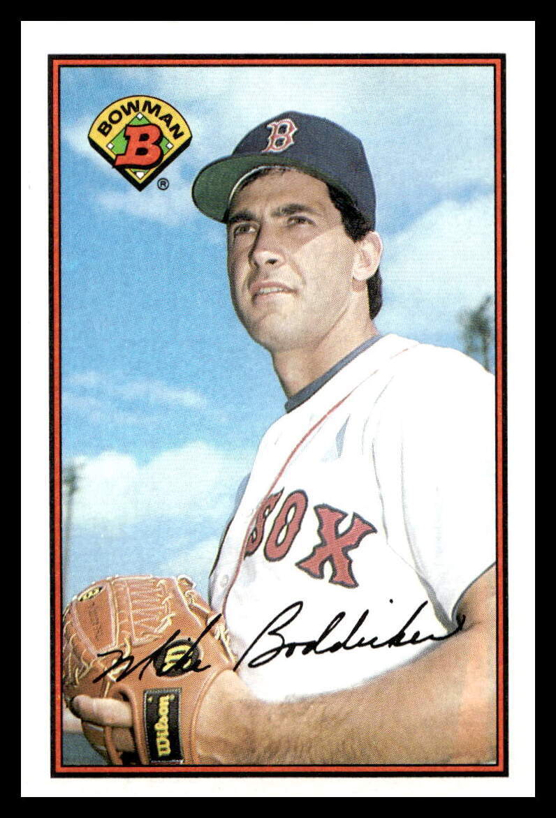 1989 Bowman Mike Boddicker #21 Boston Red Sox Baseball Card | eBay
