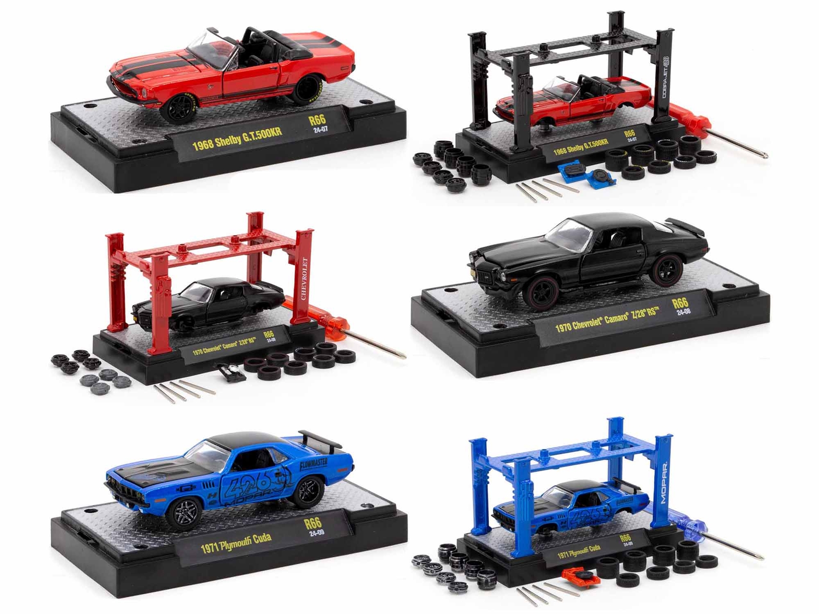 Model Kit 3 piece Car Set Release 66 Limited Edition to 10000 pieces ...