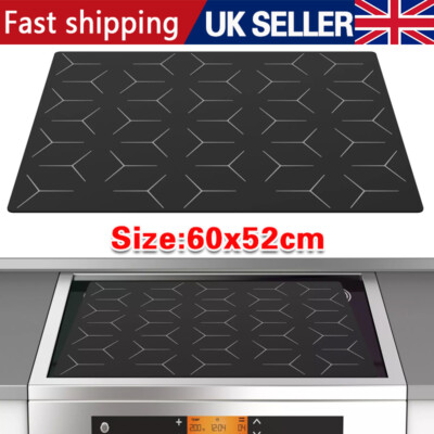 Induction Hob Protector Mat Multifunctional Induction Cooker Cover Heat ...