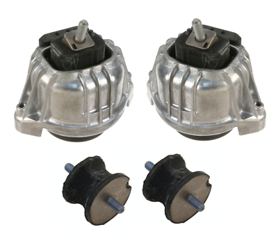 Engine & Transmission Mount Set of 4 Mounts Left + Right OEM CORTECO ...