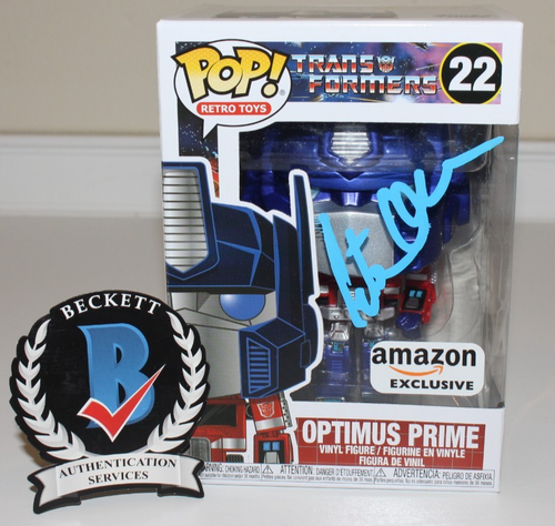 PETER CULLEN SIGNED TRANSFORMERS OPTIMUS PRIME FUNKO POP! TOY #22 ...