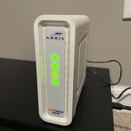 ARRIS Surfboard SB6190 3.0 Cable Modem - White Tested Works With AC ...