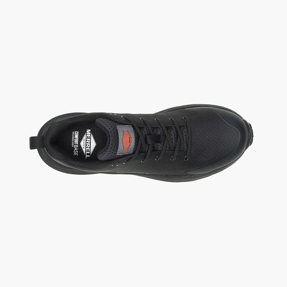 New MERRELL Moab Flight Carbon Fiber Work Safety-Toe Shoes BLK(Size 6.5 ...