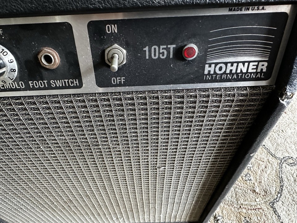 Vintage Hohner 105T Combo Amplifier Project Amp Needs Repair Makes ...
