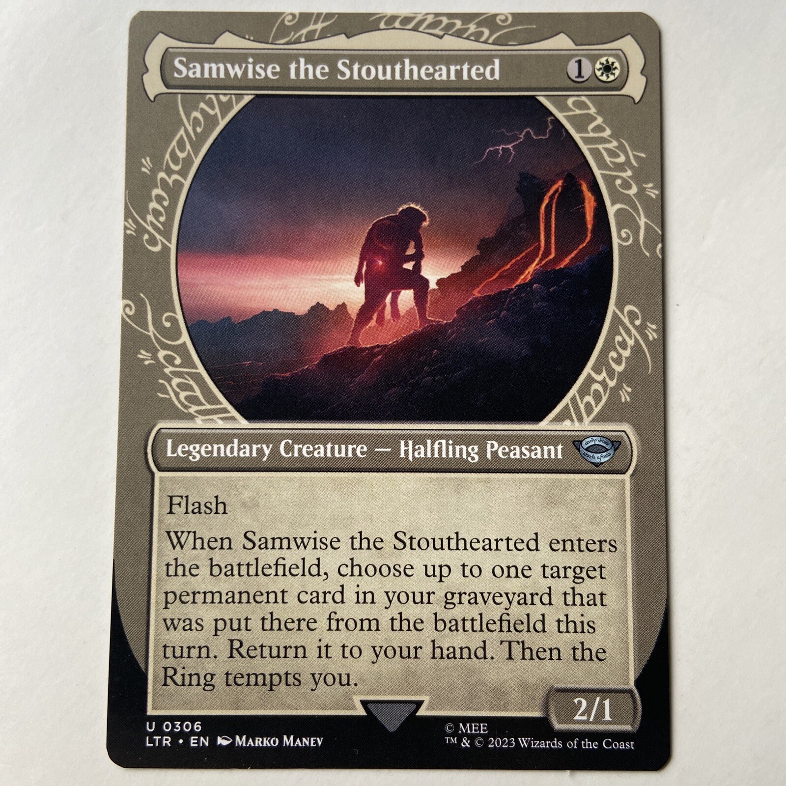 Samwise the Stouthearted Showcase - LTR 0306 - NM - MTG Magic | eBay