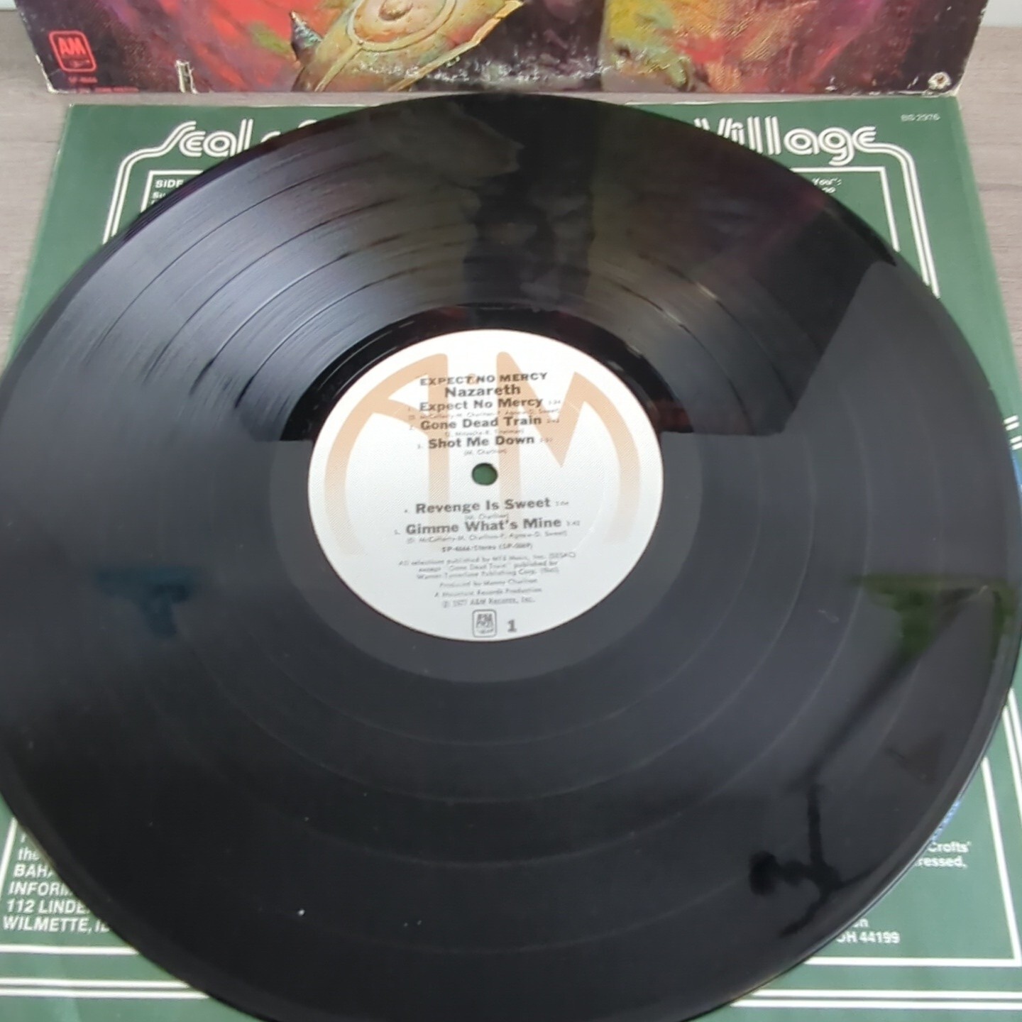 NAZARETH Expect No Mercy LP 1977 A&M Records SP-4666 | eBay