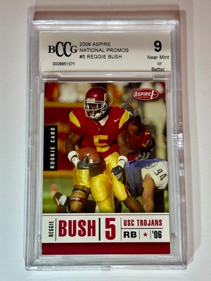 2006 Aspire National Promos #5 Reggie Bush Rookie Card Graded ~ Fast ...