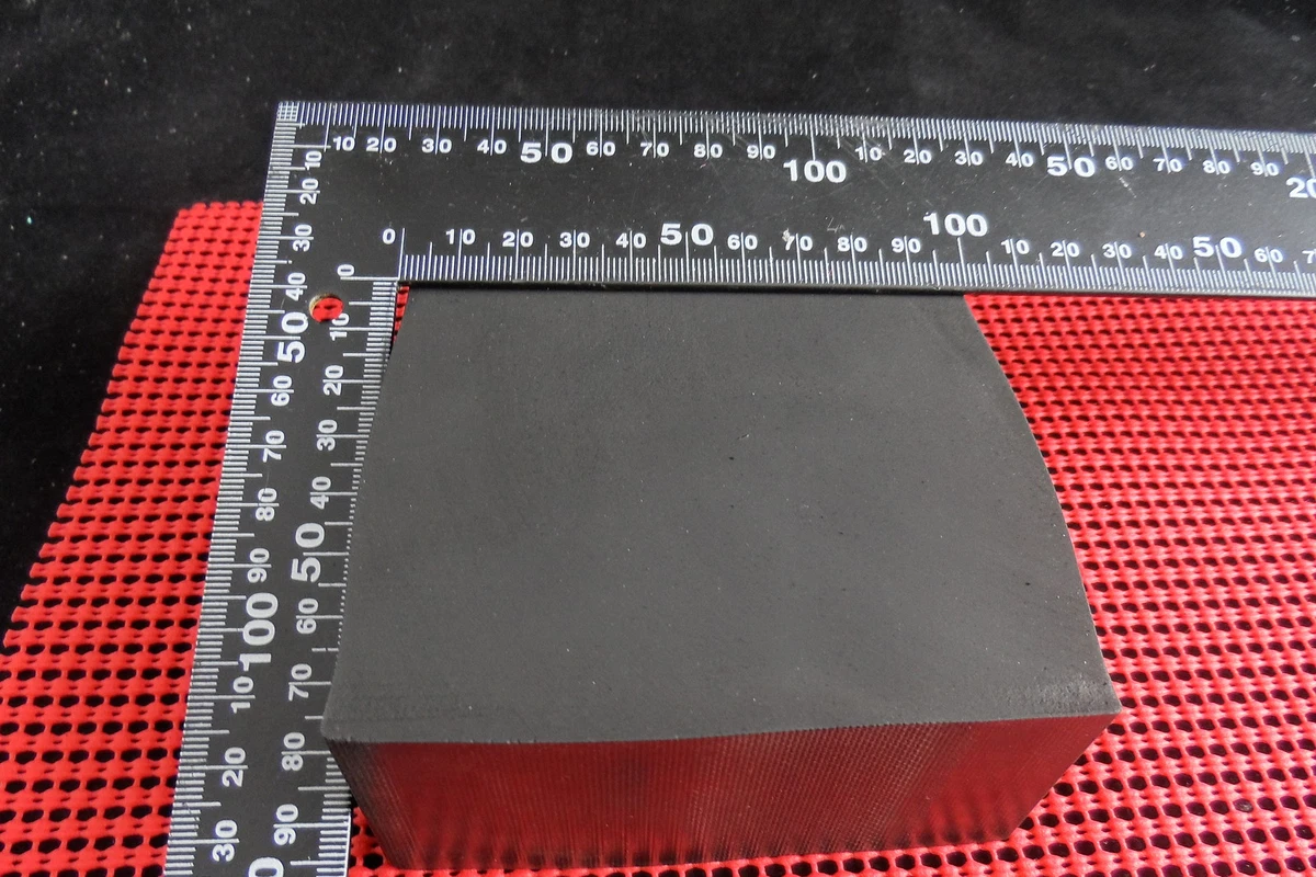 Solid EPDM Rubber Block 100mm X 100mm Choose Height Length, 55% OFF