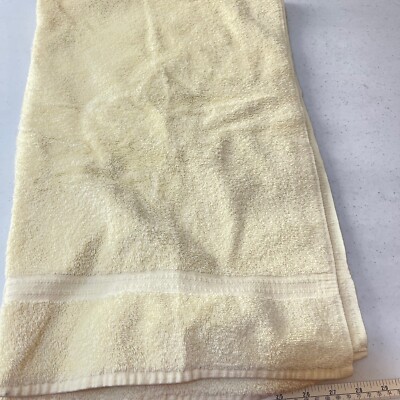 compliments bath towel flowers yellow 100% cotton rectangle modern ...