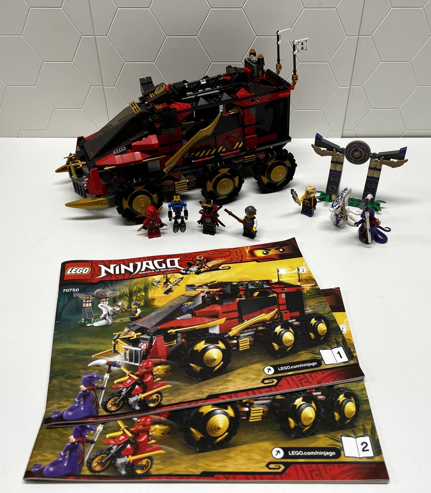 LEGO 70750 NINJAGO Ninja DB X 100% Complete 673419229678 | eBay
