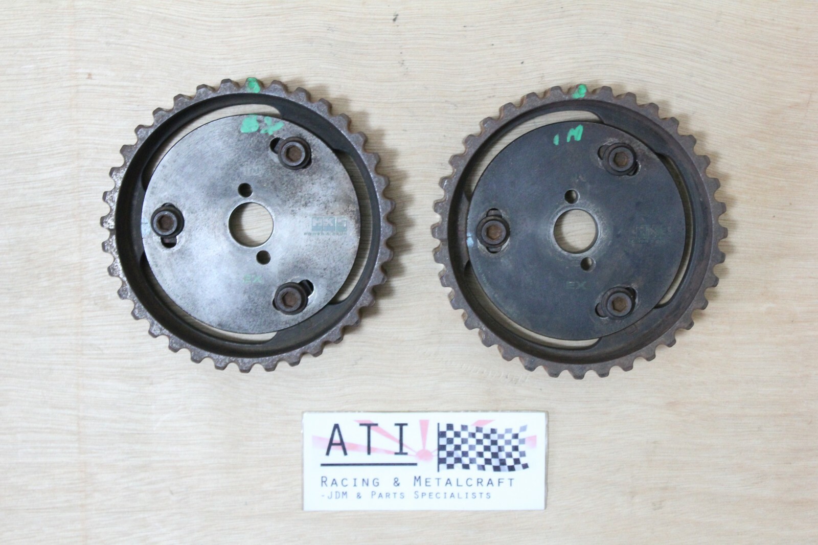 Rare JDM Vintage HKS Adjustable Camshaft Cam Gears Toyota 4A-GE , AE86 ...