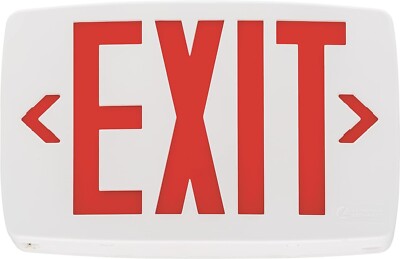 Lithonia Lighting Quantum LED Emergency Exit Sign LQM S W 3 R 120/277 ...