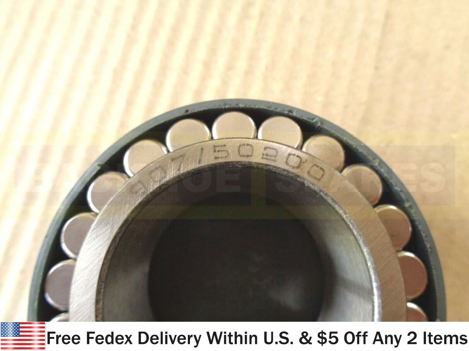 JCB PARTS - HUB ROLLER BEARING W. CIRCLIPS, 3 SETS (PART# 907/50200 821 ...
