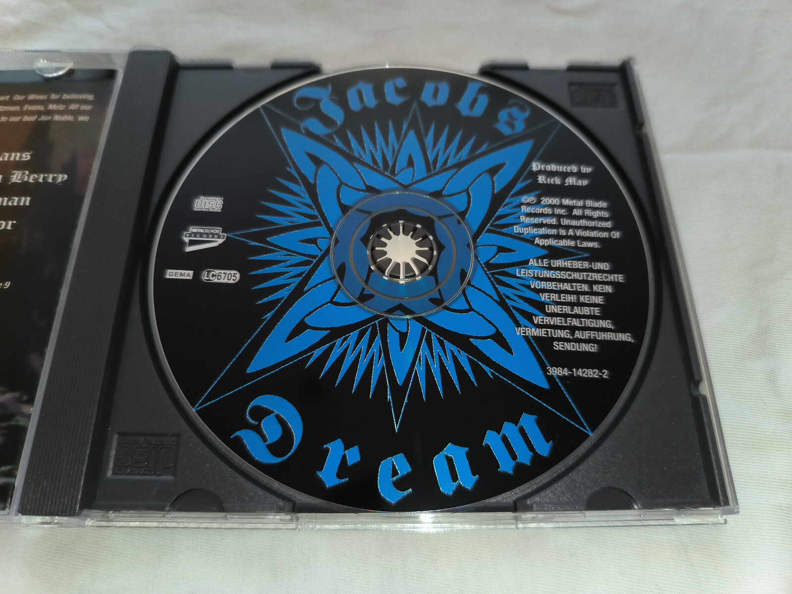 Jacobs Dream 2000 CD - Jacobs Dream - Queensryche/Jag Panzer First ...