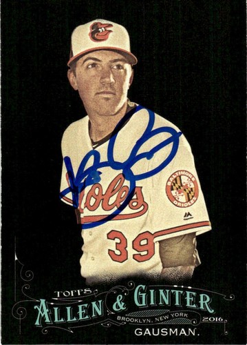 2016 Topps Allen & Ginter X Baseball Kevin Gausman Baltimore Orioles ...