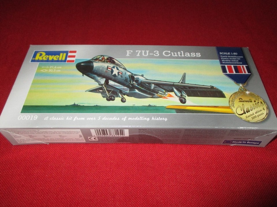 Revell 00019 1:60 F 7U-3 Cutlass New Boxed | eBay