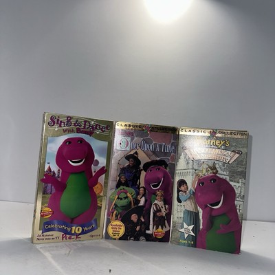 Barney Classic Collection VHS Bundle – 3 Musical & Storytime Favorites ...