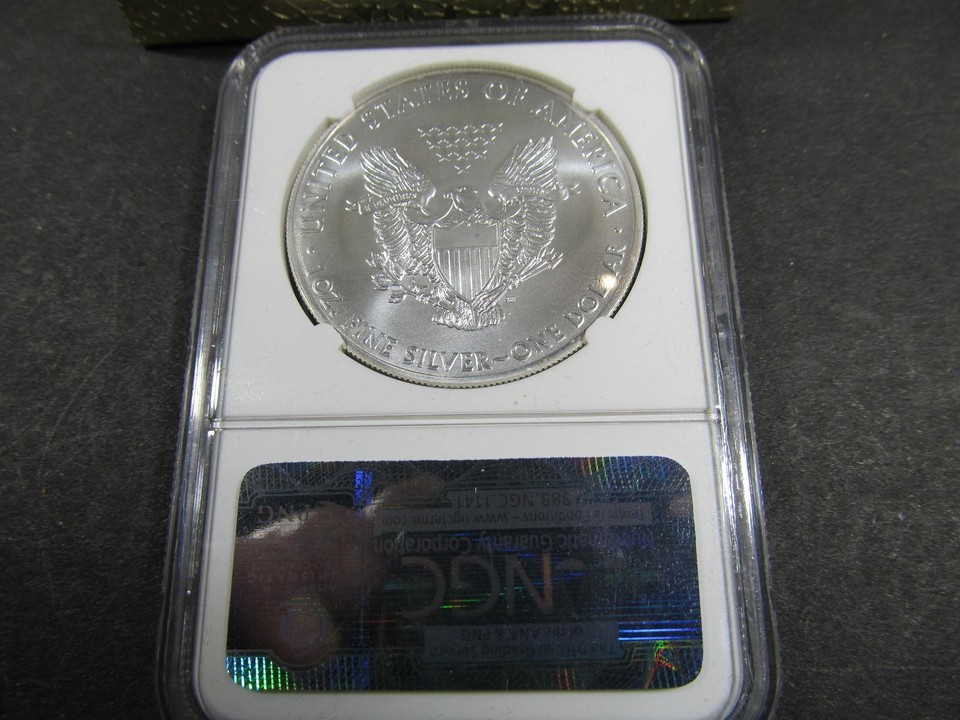 2015 EARLY RELEASE MS-70 SILVER EAGLE DOLLAR COIN-NGC CERTIFIED | eBay