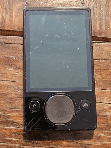 Microsoft Zune 1376 120GB Black MP3 Player - For Parts or Repair | eBay