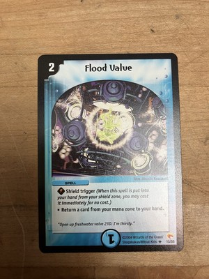 Duel Masters TCG - Spell - Flood Valve - DM03 - 15/55 - English ...