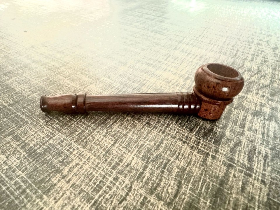 Wooden Tobacco Smoking Pipes Dry Herb Pocket Small Medium Size Various ...