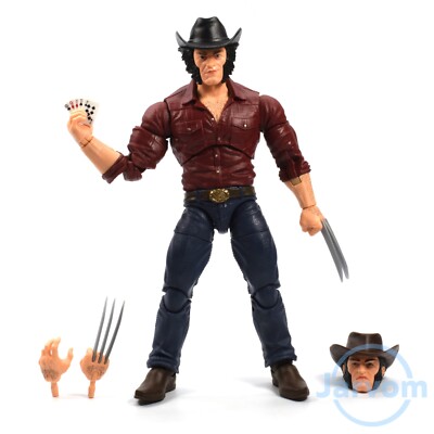 Marvel Legends 6" Inch Wolverine 50 Years 2-Pack Cowboy Logan Complete ...