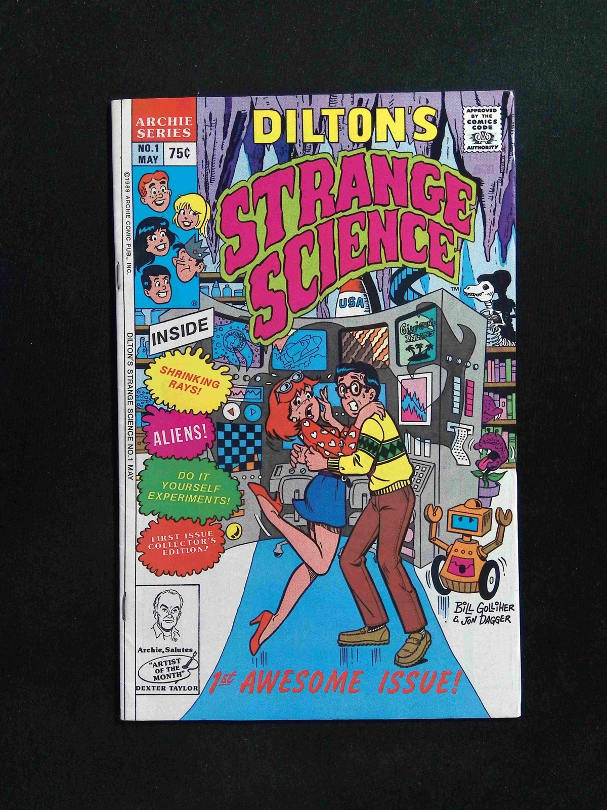 Dilton's Strange Science #1 ARCHIE Comics 1989 FN- | eBay