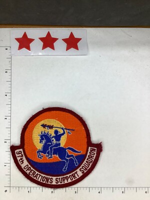 USAF 97th OPERATIONS SUPPORT SQUADRON PATCH | eBay