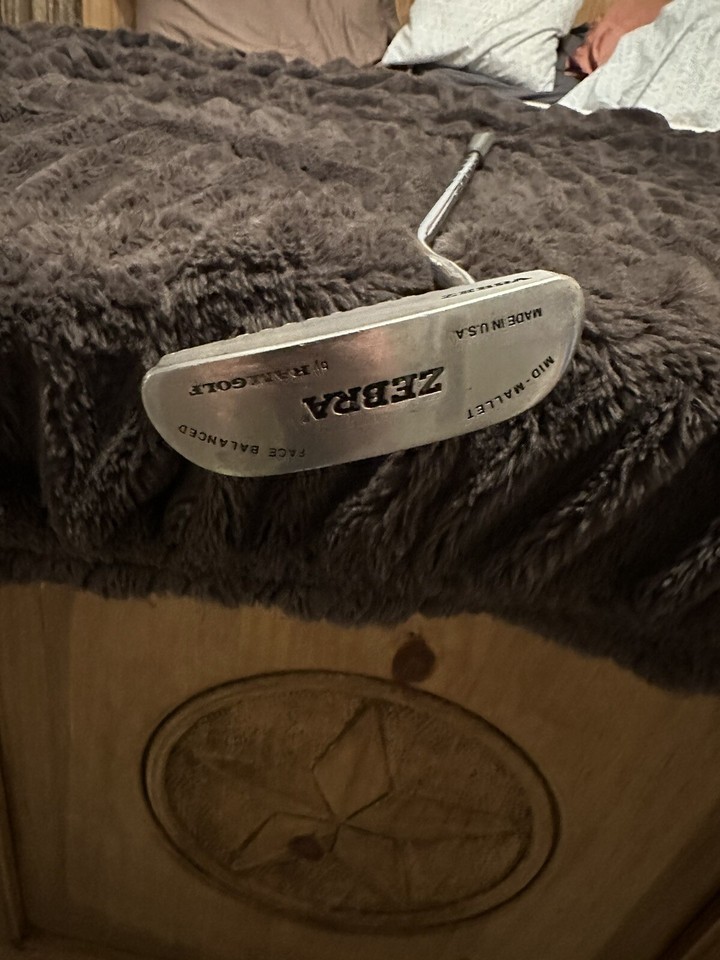 Zebra Mid Mallet Putter Face Balanced Right Handed | eBay
