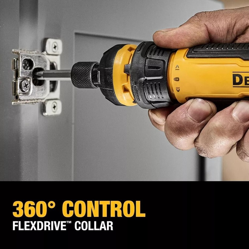 DEWALT Cordless Screwdriver with FLEXDRIVE Control and Screwdriving ...