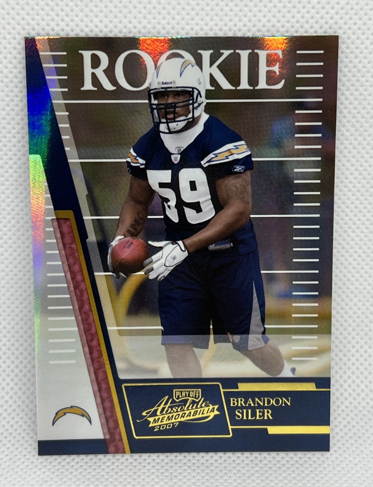2007 Playoff Absolute Memorabilia Rookie /699 Brandon Siler #156 Rookie ...
