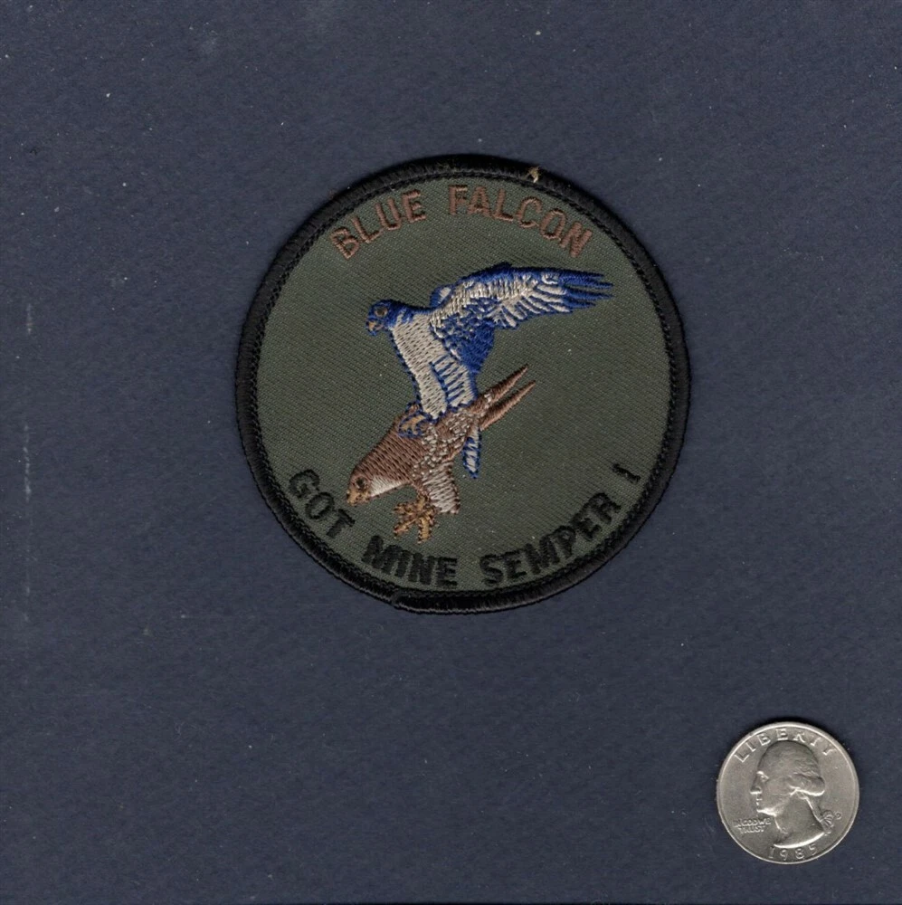 Blue Falcon Patch