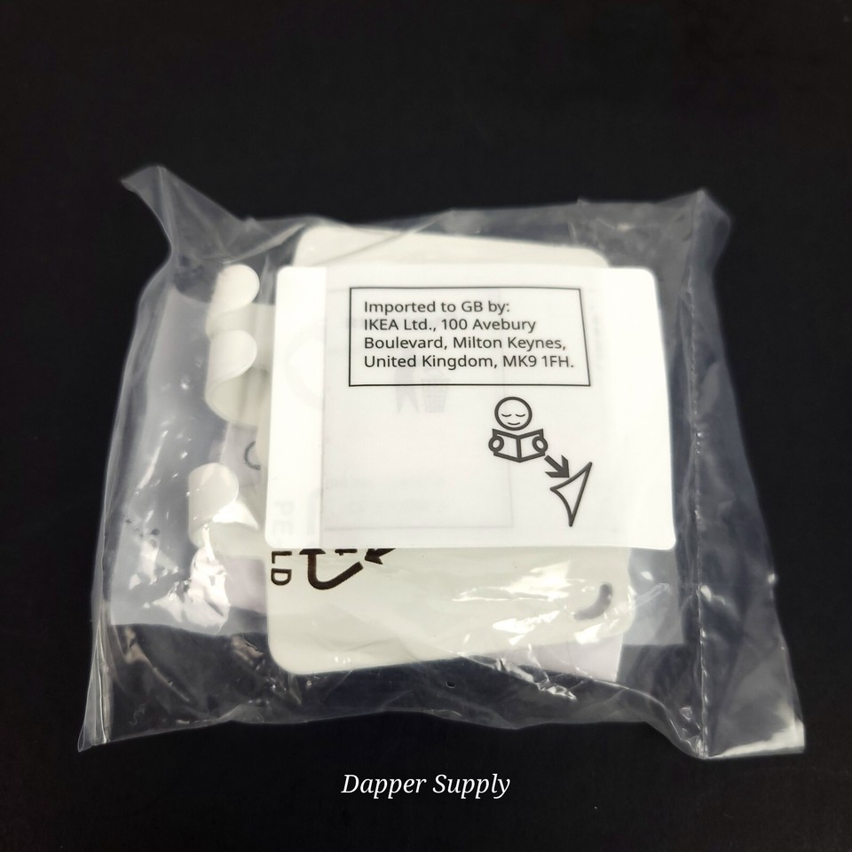 Ikea PLUTT Wall Hook Self-Adhesive White 3 pack 803.471.01 New | eBay