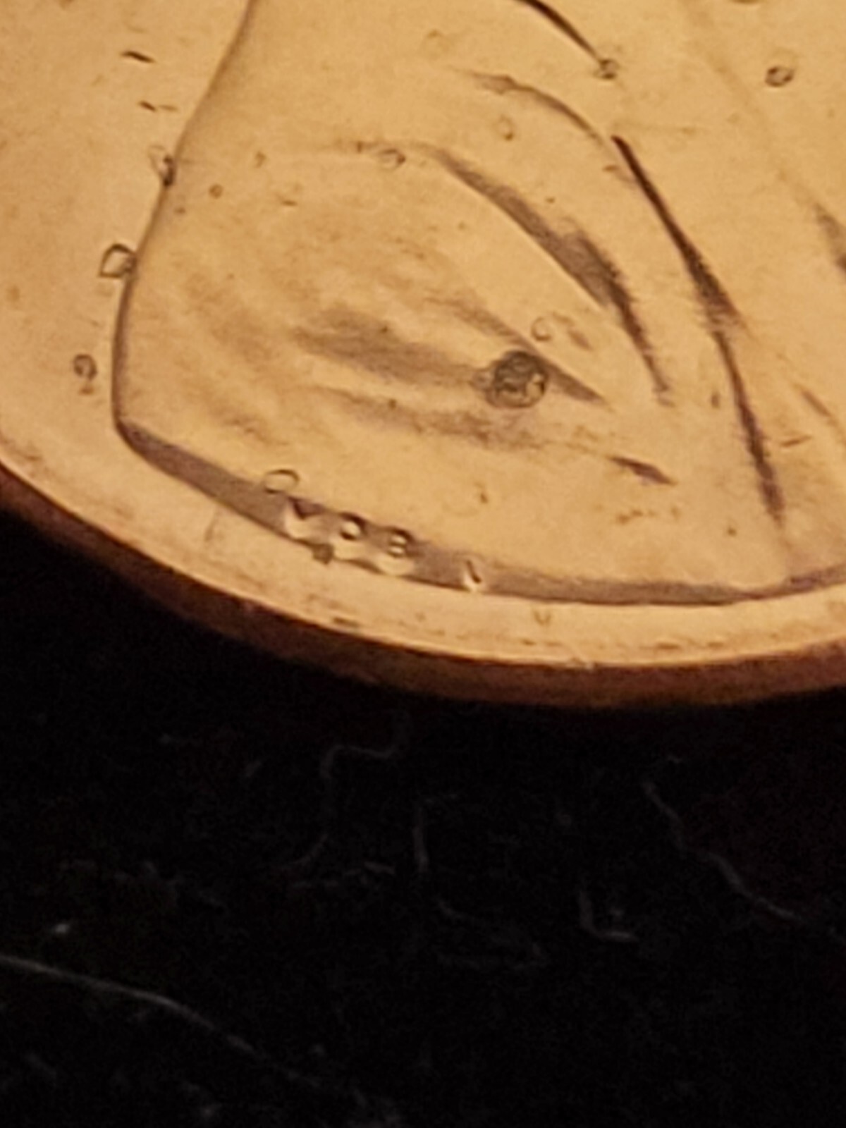 2023 Uncirculated Red Lincoln Shield Penny Sharply Struck VDB-V Extra V ...