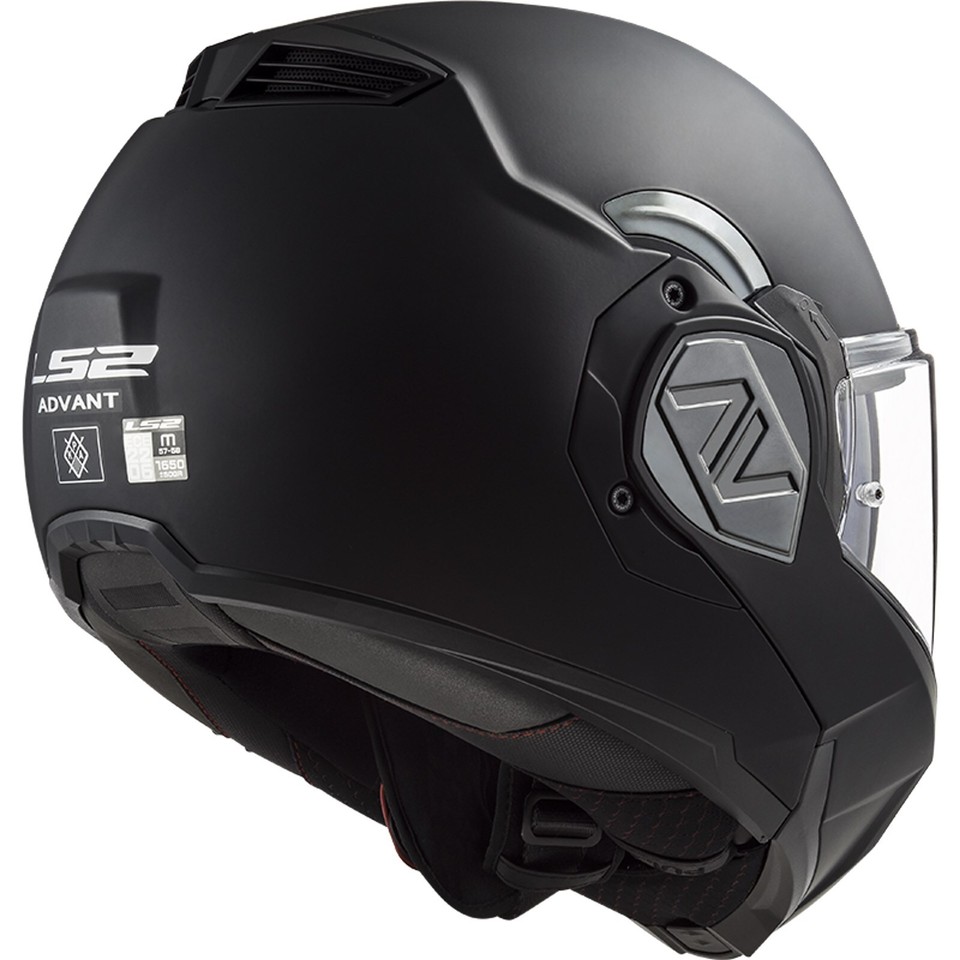 LS2 Motorcycle Helmet Size 3XL Advant Solid FF906 Flip up Sun Visor ...