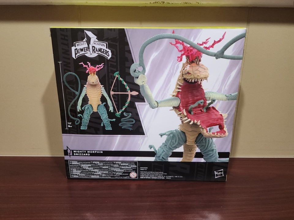 Power Rangers Lightning Collection Mighty Morphin Snizzard Lightning ...