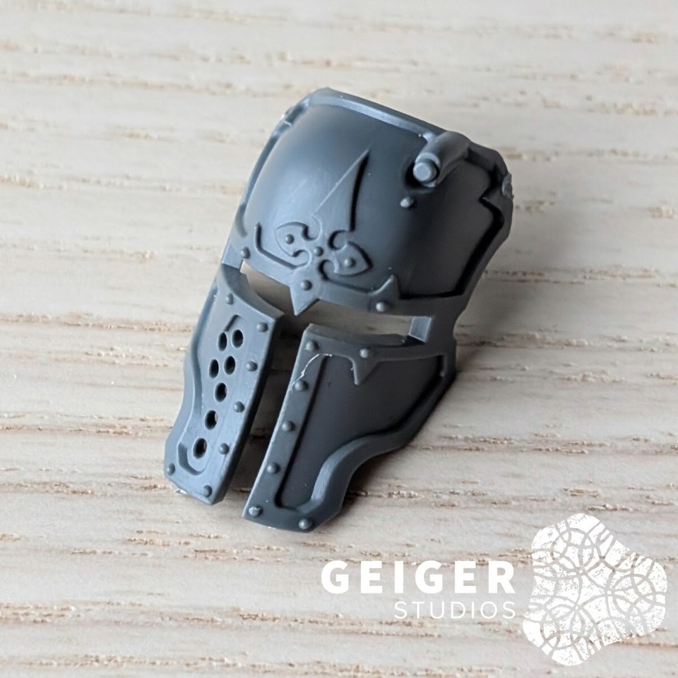 Warhammer 40k Imperial Knights Bits | Questoris Knight Gallant | Face ...