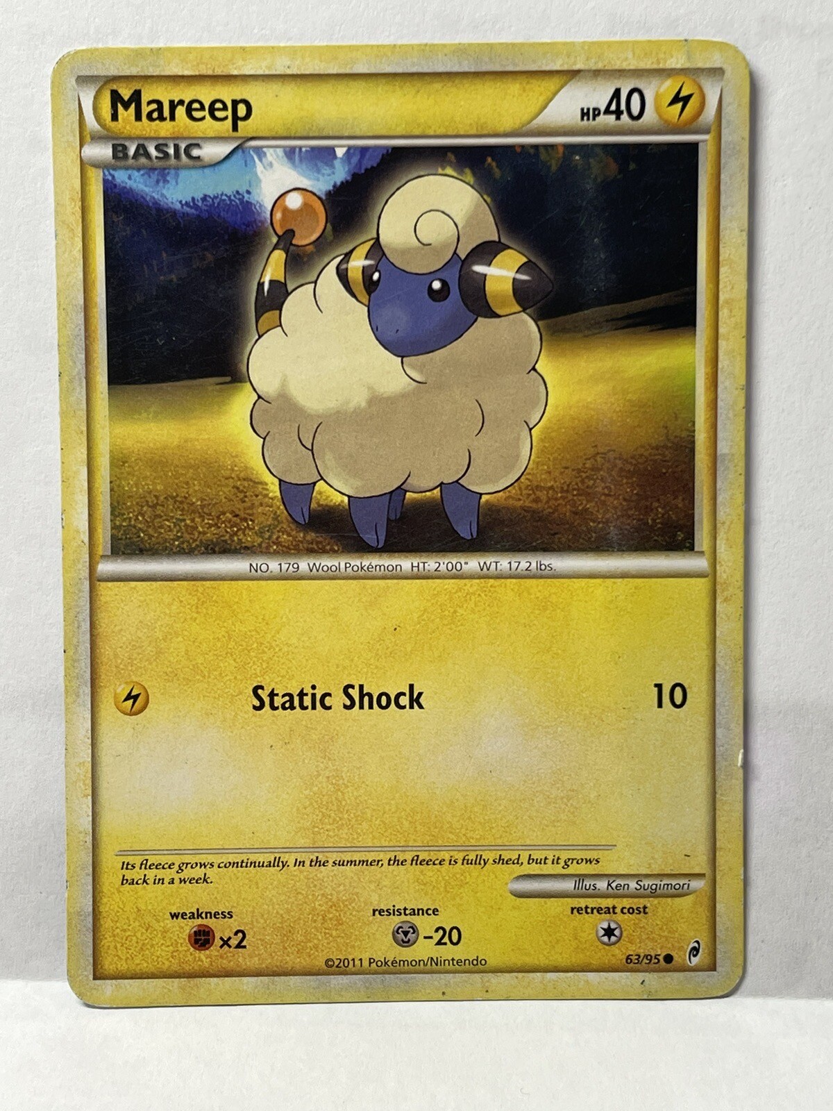 Mareep 63/95 - HGSS: Call of Legends - 2011 Pokemon Card TCG | eBay