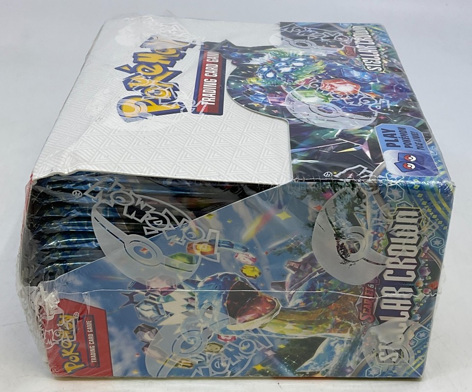 Pokemon Scarlet & Violet Steller Crown Factory Sealed Booster Box | eBay