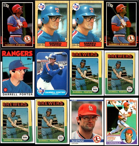 Darrell Porter (29) Card Lot - EXCLUSIVE LOT – ACT FAST! | eBay