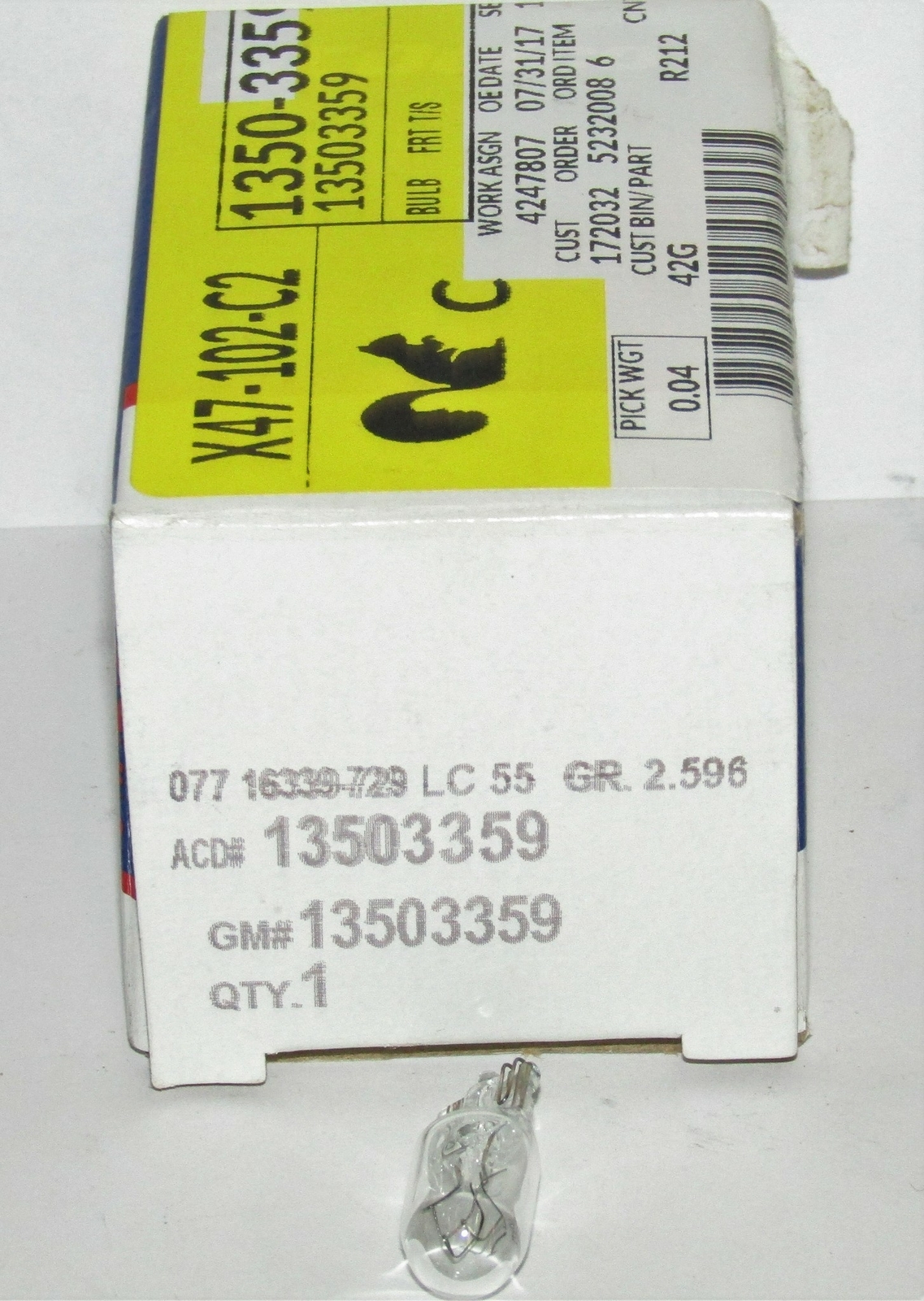 Multi Purpose Light Bulb-Multi-Purpose Light Bulb Front ACDelco ...