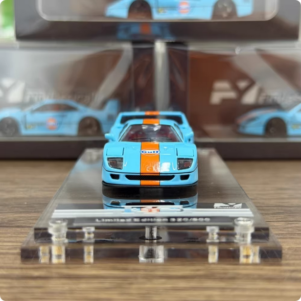 Findclassically 1:64 Ferrari F40 GULF alloy simulation car model ...