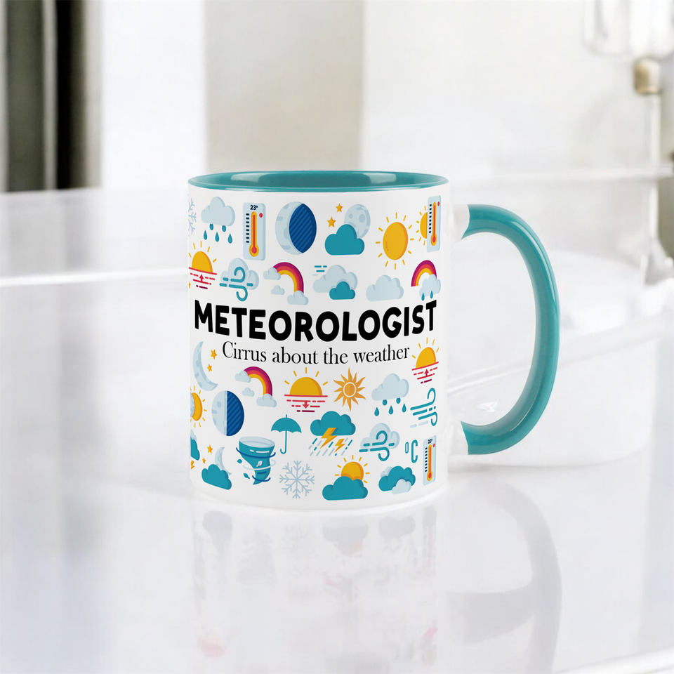 Personalised Meteorologist Mug - Humourous Weatherman Novelty Gift ...