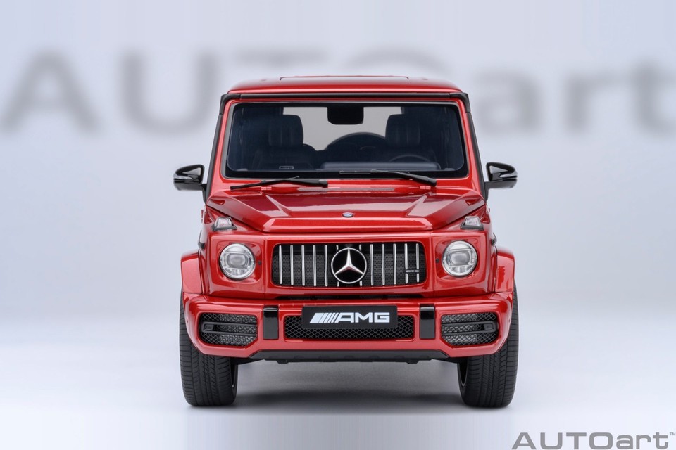 Autoart Mercedes Benz AMG G63 2019 Designo Cardinal Red Metallic 1/18 ...