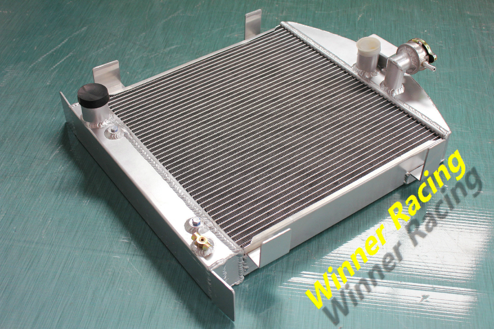 Radiator Fit Ford hot rod chopped w/Ford 302 V8 engine 1931-32 grille ...