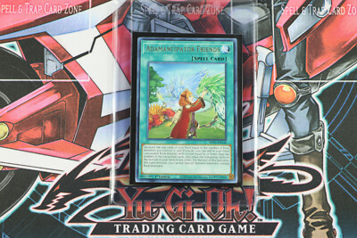 YuGiOh Spell Card Adamancipator Friends MP21-EN142 1st Edition Rare ...