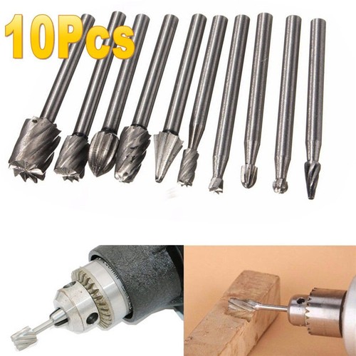Tungsten Carbide Metal Cutting Carving Grinding Cutters Burr Set for ...