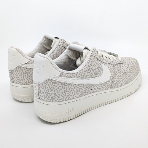 Nike Air Force 1 '07 Premium Safari Low Gray Mens Size 9.5 New AF1 ...