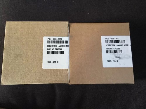 Lot Of 2 Simplex 4905-9937 0742295 Fire Alarm Red Skirt Surface Mount ...