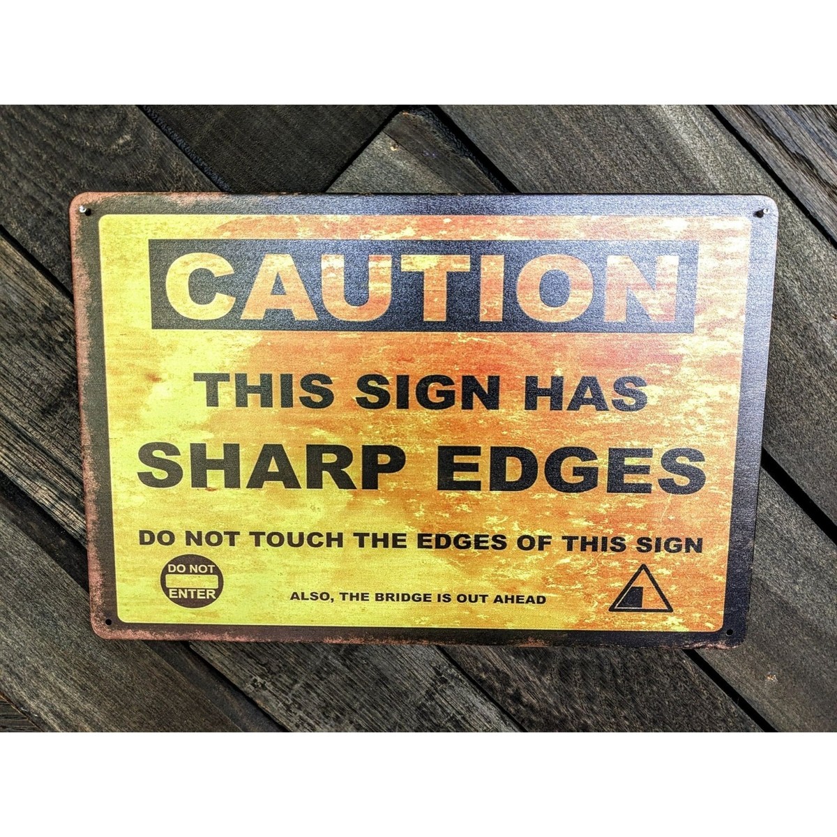 Funny Danger Sign